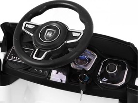 Ramiz Elektrické autíčko Rapid Racer pro děti, oranžové SUV + dálkové ovládání