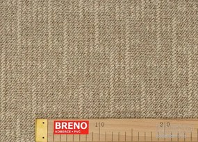 Breno Metrážový koberec LINEN 170, šíře 400 cm, Béžová