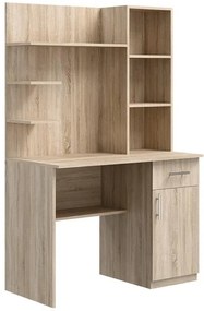 VerDesign JONAS PC stolek E6 levý, dub sonoma