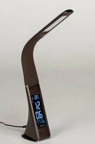 Stolní designová LED lampa Tyax Brown