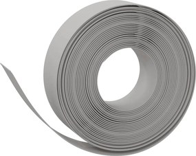 Travní lem šedý 10 m 15 cm polyethylen 154396