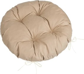 Bellatex Sedák Adéla prošívaný kulatý průměr 40 cm Béžová