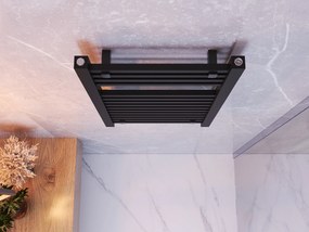 Erga Proper, topné těleso 800x500 mm, 466W, černá, ERG-LAV-PROP-8050-BK