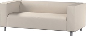 Potah na pohovku IKEA Klippan 2-místná barva šedá látka pletený vzor