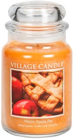 VILLAGE CANDLE Vonná svíčka - Jablečný koláč Doba hoření: 170 hodin