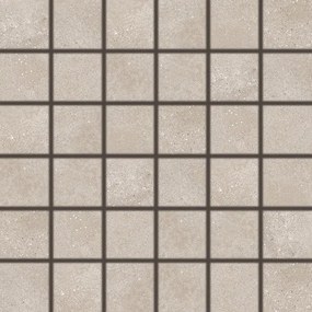 Mozaika Rako Betonico tmavě béžová 30x30 cm mat DDM06794.1