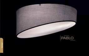 ACA DECOR Stropní svítidlo PABLO max. 3x60W/E27/230V/IP20, kruhové hnědé