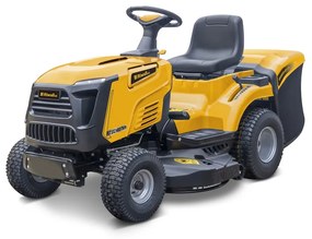 Riwall PRO RLT 102 HRD TWIN dvouválcový travní traktor 102 cm se zadním výhozem a hydrostatickou převodovkou