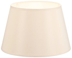 Stínidlo na lampu Cone 18 cm, chintz ecru/bílá
