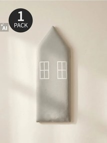 Sinsay - Čalouněný panel s motivem domku - zelená