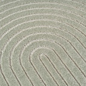 Zelený vnitřní a venkovní koberec 140x200 cm Nova 1201 – Ayyildiz Carpets