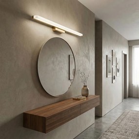 Toolight Toolight, LED nástěnné svítidlo 80cm, 13W, 4000K, 1000lm, APP1853-1W, zlatá matná, OSW-66007