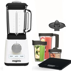 Magimix | ELM 11626-2 mixér Power Blender 4 Premium výbava | biely