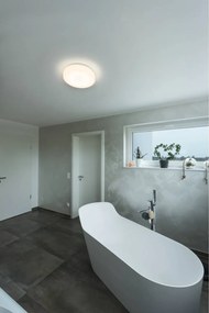 LA 1002076 LIPSY 40 Drum CW, LED venkovní nástěnné a stropní nástavbové svítidlo, bílá, IP44 3000/4000K - BIG WHITE (SLV)