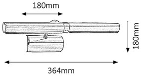 Brilagi - LED Obrazové svítidlo DANAE 2xE14/4W/230V 3000K bílá