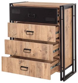Designová komoda Ilaria 90 cm borovice