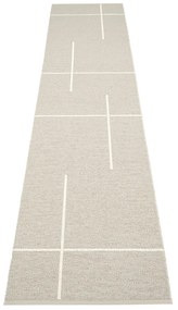 Vinylový koberec Pappelina FRED Linen/Vanilla velikost: 70x360cm