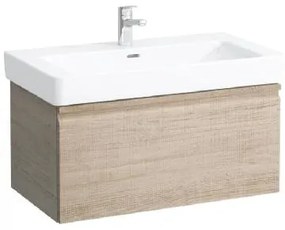 Laufen Pro S - Umyvadlová skříňka, 810x450x390 mm, 1 zásuvka, světlý dub H4835020964791