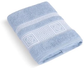 Bellatex Froté ručník a osuška Řecká kolekce světlá modrá velikost Osuška - 70x140 cm