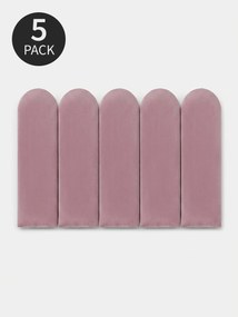 Sinsay - Čalouněné stěnové panely 5 pack - pastelová růžová