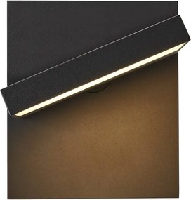 LA 1002989 ABRIDOR Outdoor, nástěnné LED svítidlo, IP55, antracitové, 3000/4000K - BIG WHITE (SLV)