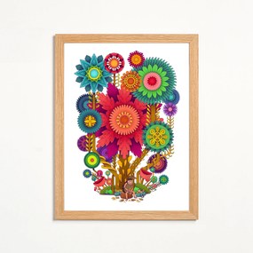 Dávid Soboň | Flowers of Evil Rám: Černý, Velikost: 30 x 20 cm