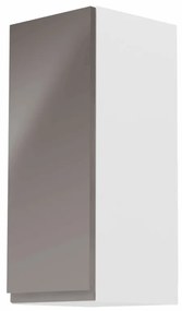 Horní kuchyňská skříňka G30 Aurellia (bílá + lesk šedý) (L). 1015800