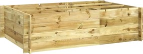 vidaXL Vyvýšený záhon 150 x 100 x 40 cm impregnované dřevo [41915]