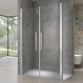 HANY COMBI 80x80 Grape Sprchová zástěna čtvercová