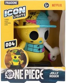 PALADONE Stolní lampa Icon Light One Piece Jolly Roger / 11 cm / 2x AA
