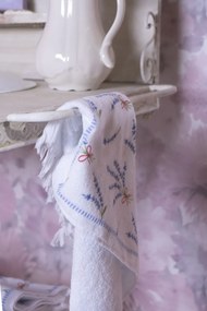 Kuchyňský froté ručník s motivem levandule - 40*66 cm