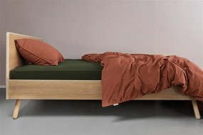 Beddinghouse Jersey kvalitní bavlněné prostěradlo, tmavě zelené (Kvalitní bavlněné jersey prostěradlo)