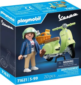 Playmobil playmobil 71621 1969 vespa 150 sprint veloce světle zelená