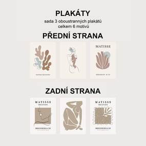 Sada oboustranných plakátů Abstrakt | 3 x A3 | DP3351435