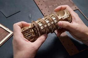 Hračka Ugears 3D dřevěné mechanické puzzle Kniha tajemství [6950374]