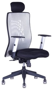 Office Pro Kancelářská židle CALYPSO XL s podhlavníkem SP4 Barva opěráku: 12A11 šedá