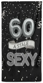 Osuška Stále sexy – černá (věk: 60)