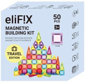elineli magnetická stavebnice elifix travel 50 ks