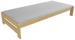 Vomaks Jednolůžková postel VMK004B Rozměr: 90 x 200 cm, Barva: surové dřevo