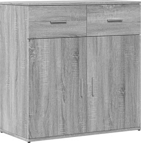 Příborníky 2 ks šedé sonoma 79 x 38 x 80 cm kompozitní dřevo 3276621