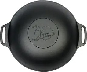 Valhal Outdoor Litinová pánev WOK VH.WOK36