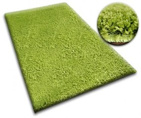 Kusový koberec SHAGGY Izebelie 5cm zelený