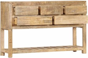 Příborník 120 x 30 x 75 cm masivní mangovníkové dřevo 247479