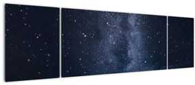 Obraz oblohy s hvězdami (170x50 cm)