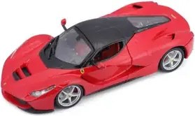 Bburago RACE+PLAY Ferrari LaFerrari červená / 1:24 / od 3 let
