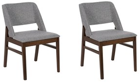 Set 2 ks jídelních židlí Baldwin (šedá). 1078038