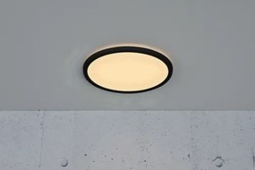 Stropní LED svítidlo NORDLUX Oja 29 18W 2700K černá krokově stmívatelné 47276003