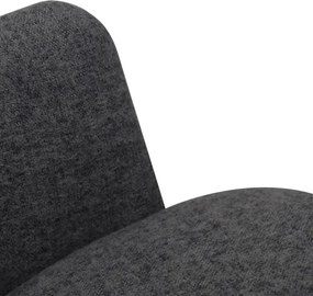 vidaXL Jídelní židle 2 ks tmavě šedé textil [242767] Barva: Tmavě šedá