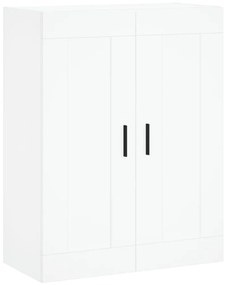 Skříň highboard bílá 69,5 x 34 x 180 cm kompozitní dřevo