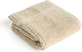 Béžový froté bavlněný ručník 30x50 cm Olvira – Kave Home